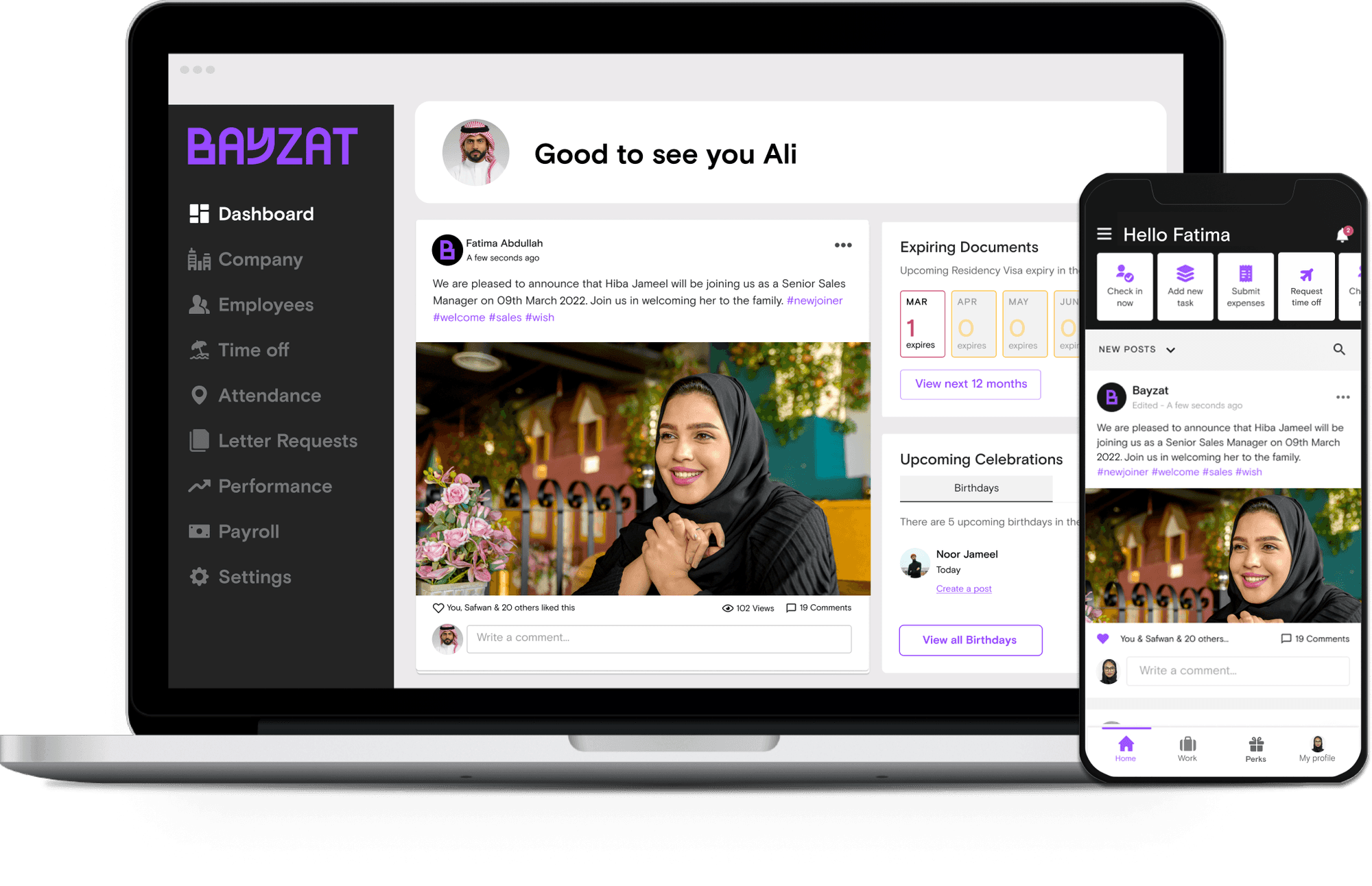 All-in-one HR & Payroll Platform in Saudi Arabia - Bayzat