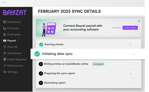 Integrate Payroll with Accounting System in UAE - Bayzat